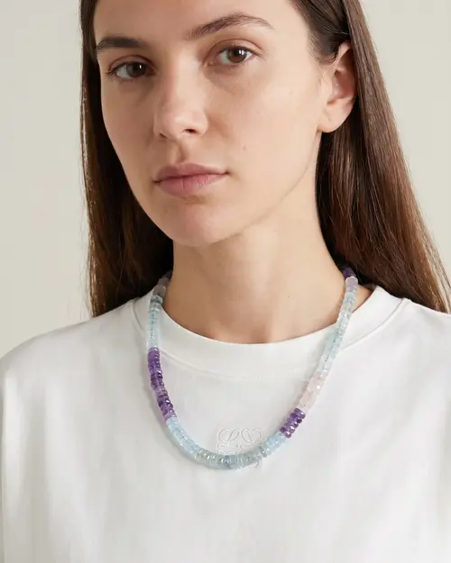 C. GRASSI Gemstone Necklace - 17-19"